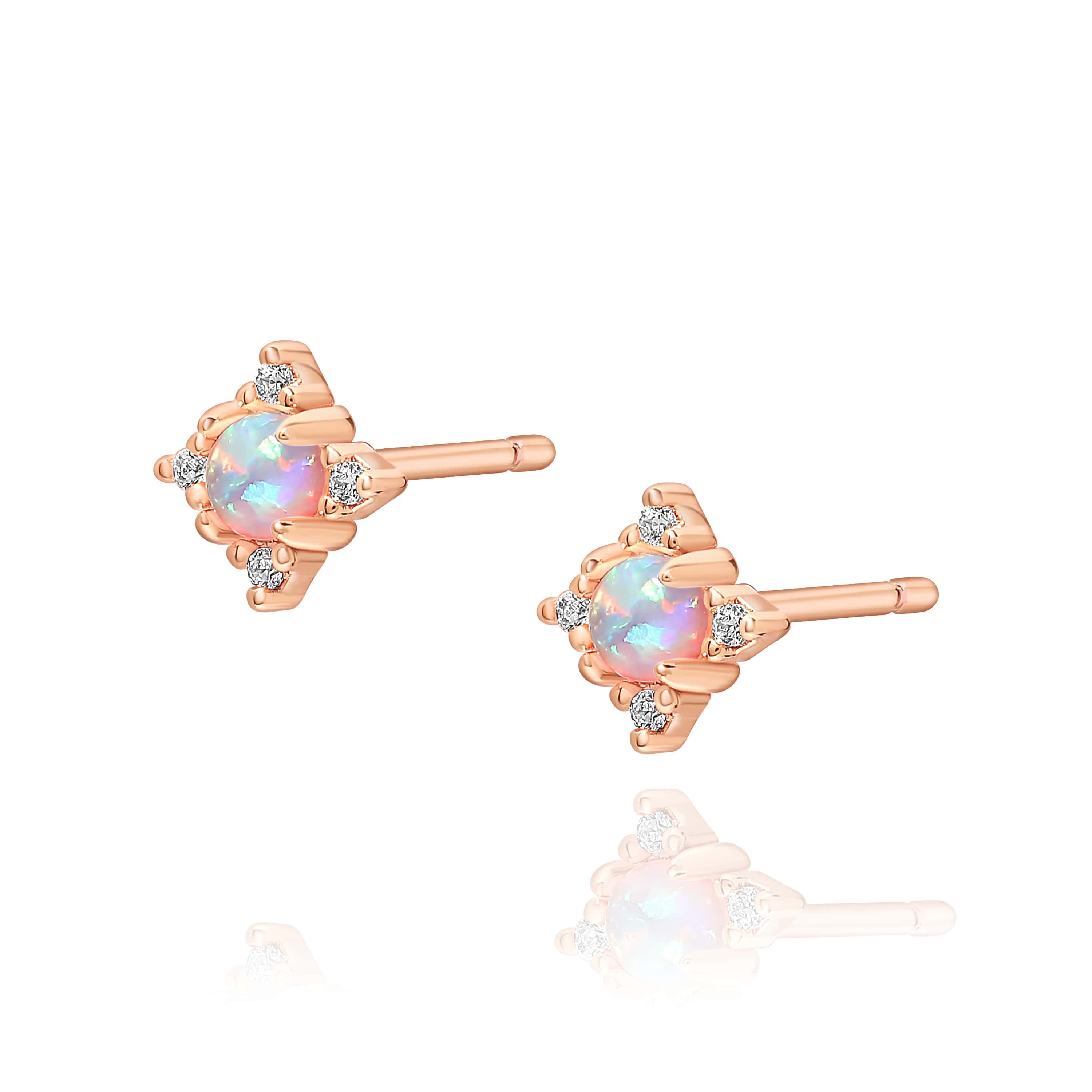 Larissa Opal Studs – Made Different Co