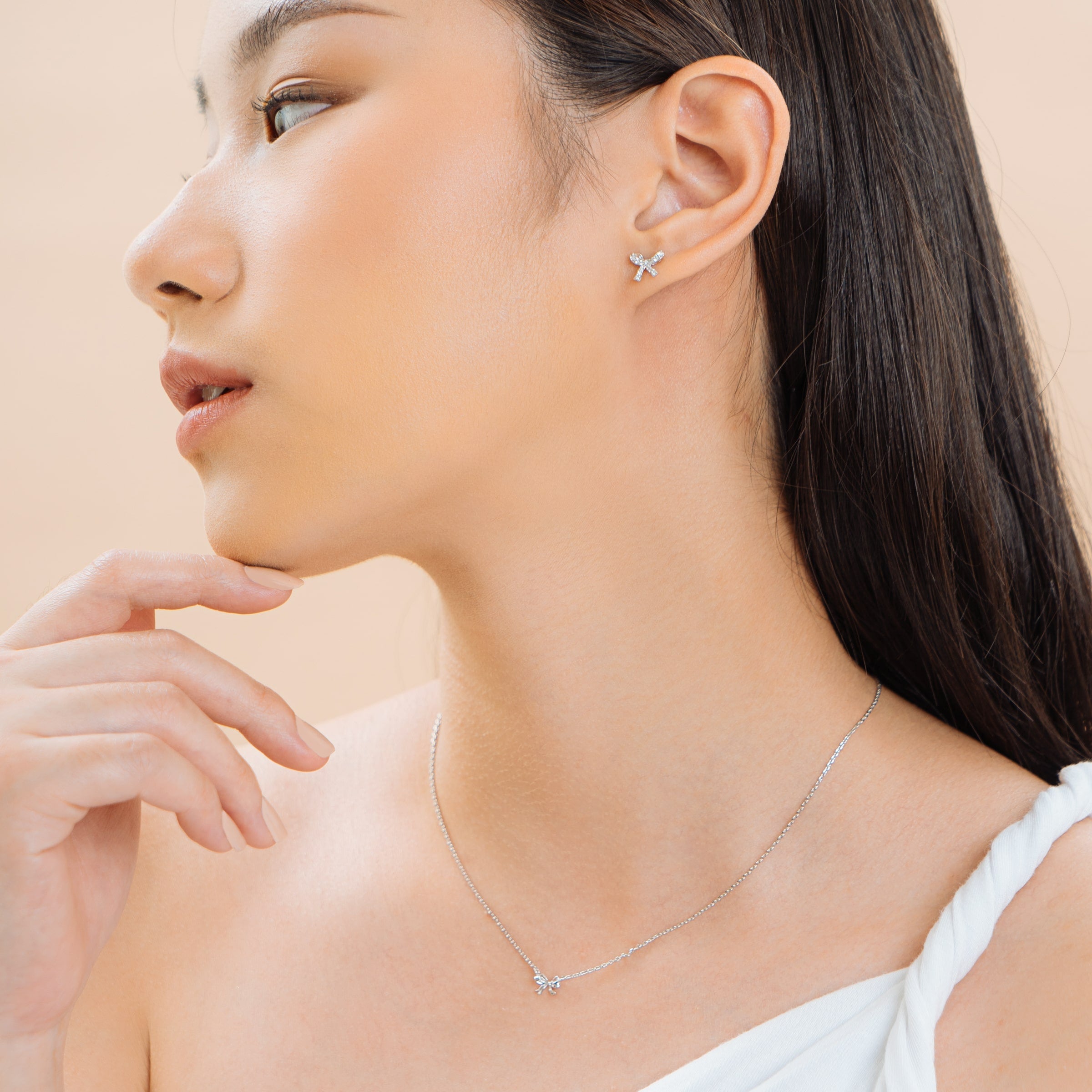 Caeli Bow Studs – Made Different Co