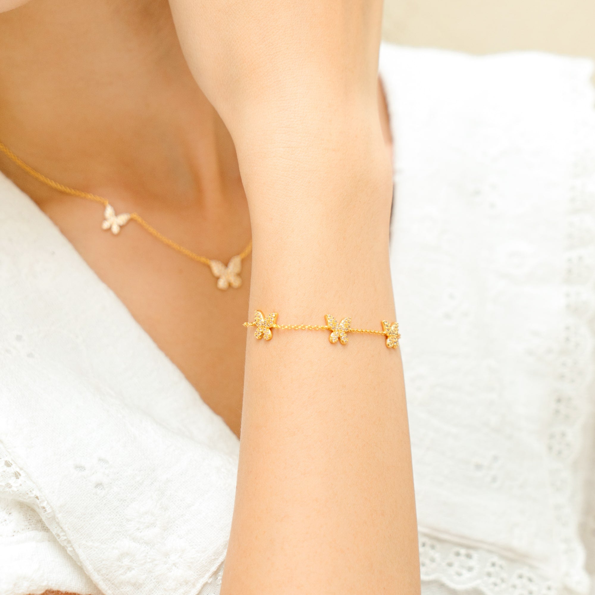 Claudina Butterfly Bracelet – Made Different Co