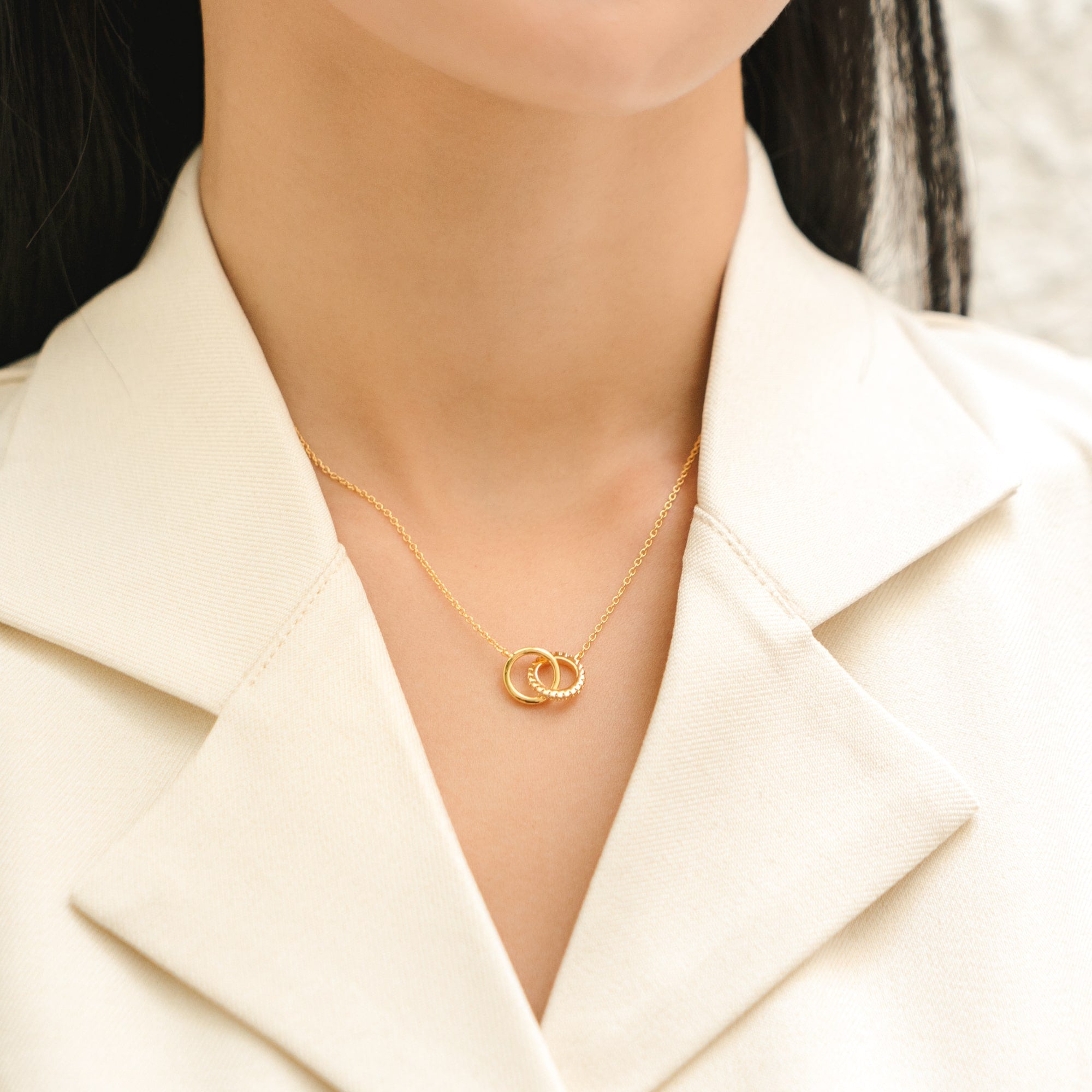 Laure Interlocking Necklace – Made Different Co