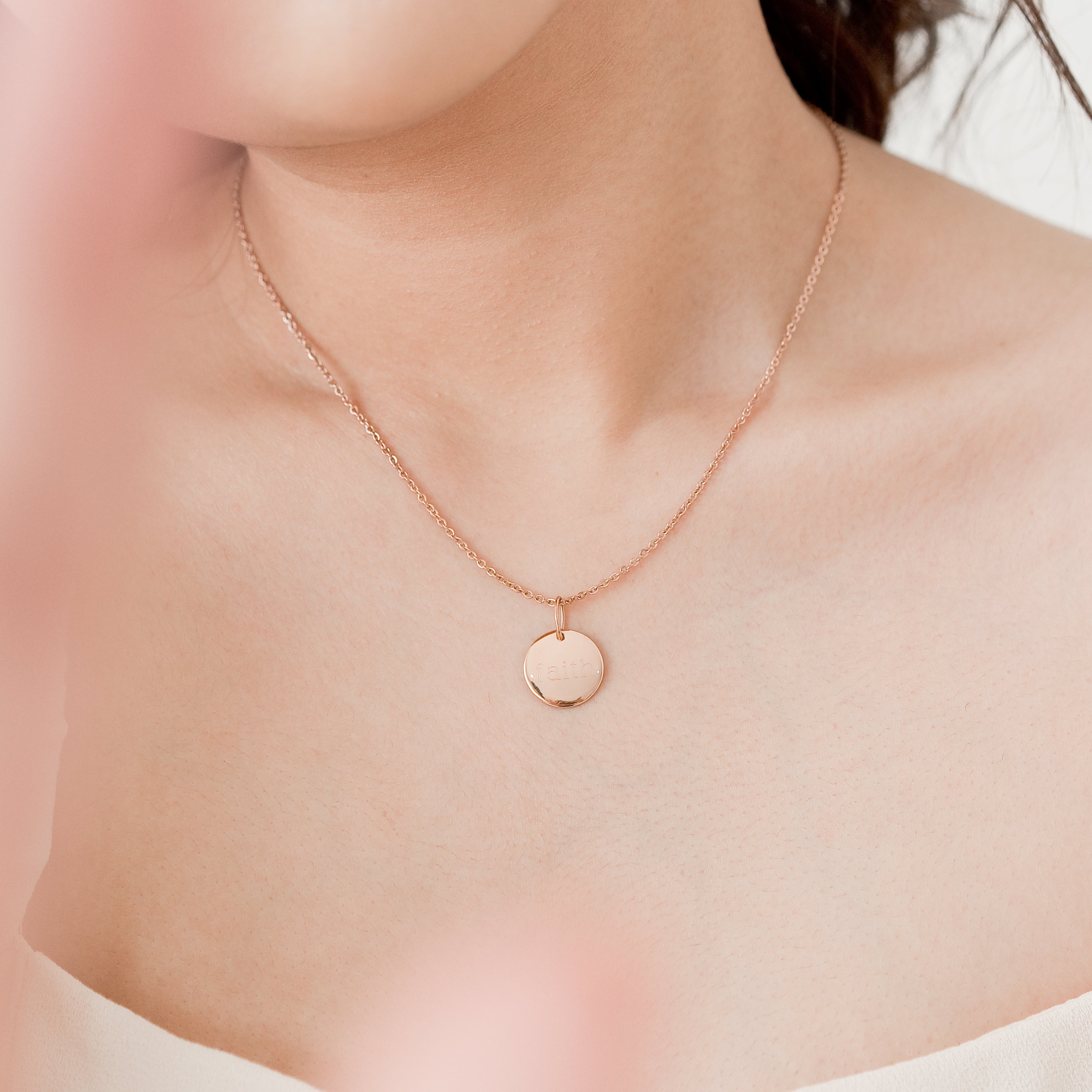 Round Pendant Necklace – Made Different Co